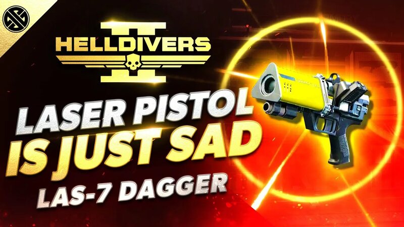 The Worst Helldivers 2 Cutting Edge Weapon | LAS-7 Dagger - Смотреть ...