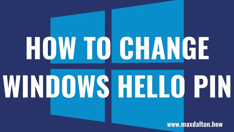 Как изменить PIN-код Windows Hello - Смотреть онлайн в поиске Яндекса ...