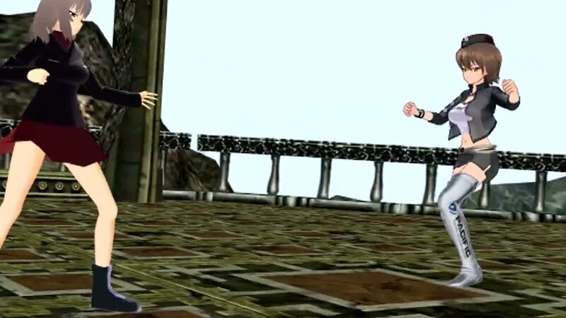 Fight: Maho vs Erika - Girls und Panzer MMD DL - Смотреть онлайн в ...