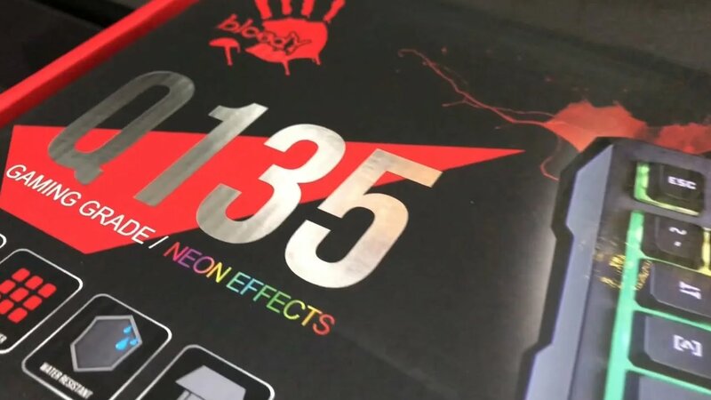 A4Tech Q135 Illuminate Gaming Keyboard | Bloody Gaming Keyboard | Best ...