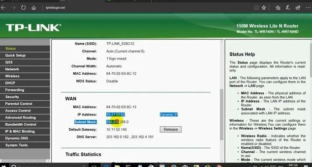 192.168.0.1 (http tplinklogin.net) Как настроить TP-LINK Wifi ...