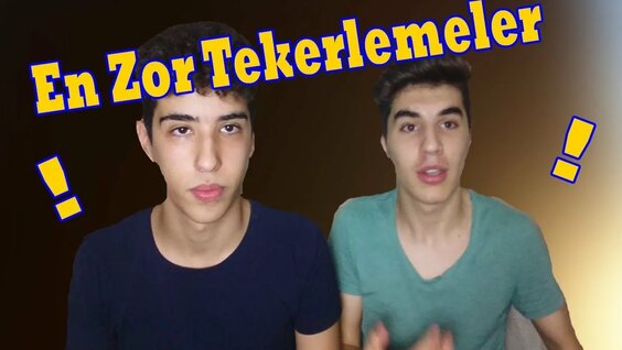 en zor tekerlemeler: 684 video Yandex'te bulundu