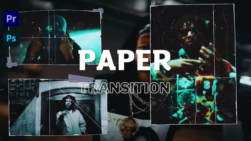Эффект Коллажирование в Premiere Pro | paper transition - Смотреть ...