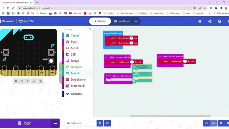 MicroBit ile Oylama Sistemi Yapımı | #MakeCode #MicroBit - Yandex Video ...