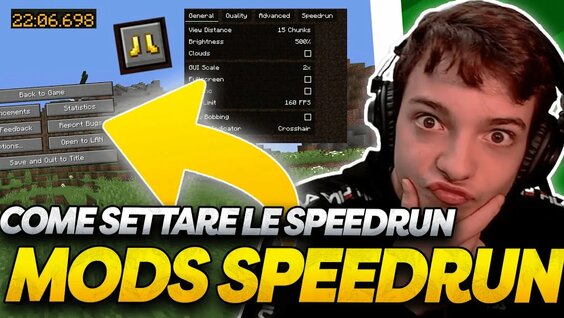 minecraft speed run mods: 1 bin video Yandex'te bulundu