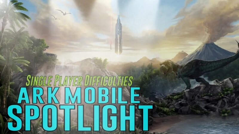 Spotlight: Single Player Difficulty Settings (ARK: Survival Evolved ...
