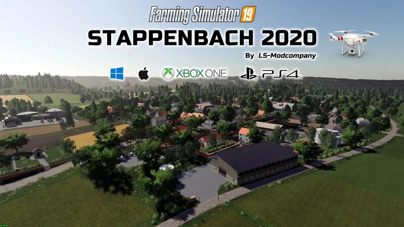 FS19 - pc mac PS4 xbox one - stappenbach 2020 en drone - farming ...