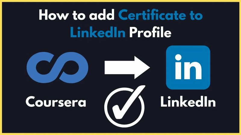 How to Add Coursera Certificate to LinkedIn Profile [Hindi] - Смотреть онлайн в поиске Яндекса ...
