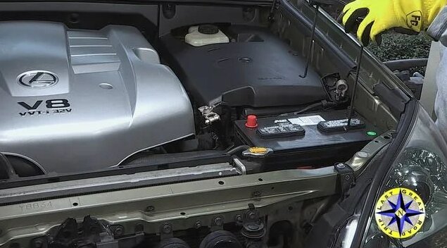 How to install car battery Lexus Gx470 - Смотреть онлайн в поиске ...