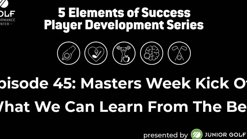 GPC 5 Elements of Success Series - Episode #45