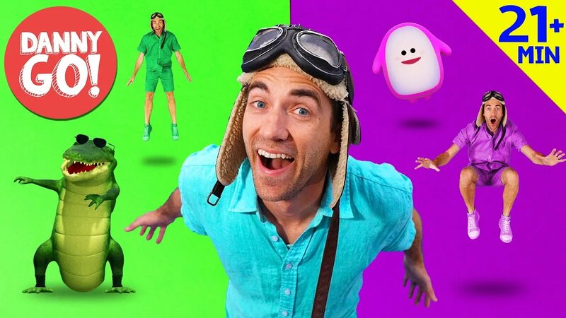 Colors, Animals, Lava + More | Dance Game Compilation | Danny Go! Songs ...