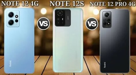 Xiaomi Redmi Note 12 vs Redmi Note 12s vs Redmi 12 Pro full comparison ...