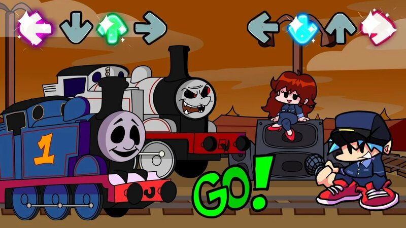 Friday Night Funkin' - Thomas' Railway Showdown (Week1) [Classic Mode ...