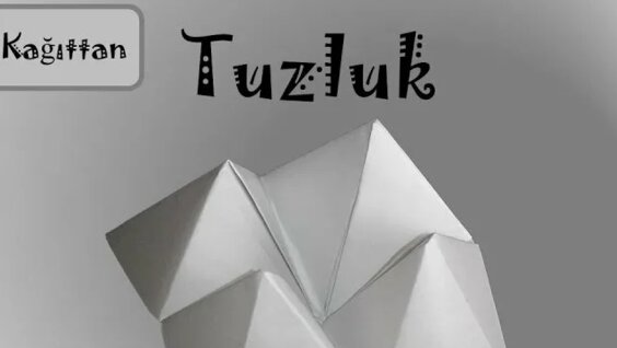 kağıttan tuzluk yapımı: 256 video Yandex'te bulundu