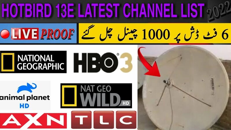 Hotbird 13e Satellite Settings & Latest Channels list 2022 - Yandex ...