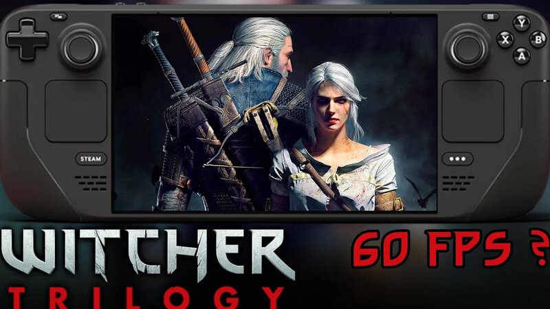 The Witcher Trilogy on LCD Steam Deck is Incredible - 1 2 3 - Wild Hunt ...