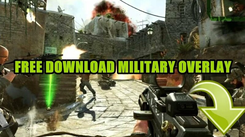 FREE Twitch overlay military : [ PNG ] free download