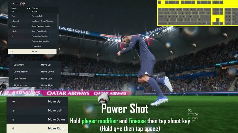 FIFA 23 Power shot & Chip Shot Tutorial |pc keyboard - Yandex Video ...
