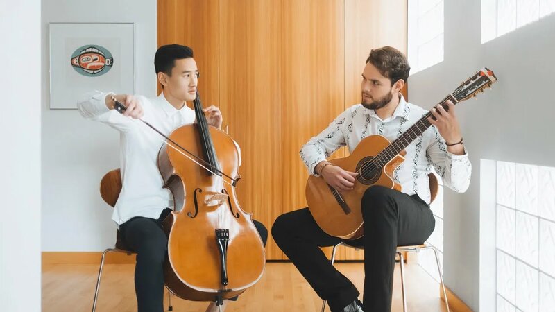 Señorita (Cello & Spanish Guitar Cover) - Nicholas Yee & David Jay ...