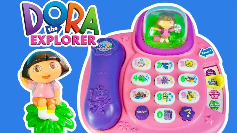 Dora The Explorer Vtech Talking Phone Moving Figure Toy - Yandex Video ...