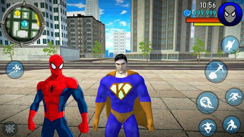 Süper Kahraman Batman ve Örümcek Adam Oyunu - Power Spider Hero 2 #1 ...