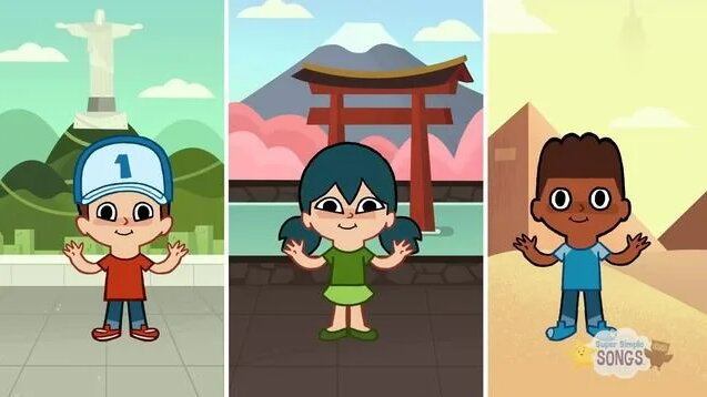 Hello Hello! Can You Clap Your Hands_ _ Original Kids Song _ Super ...