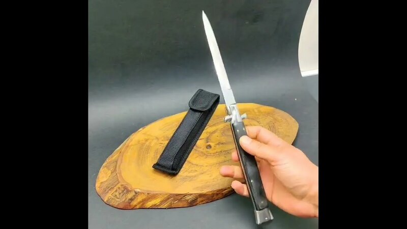 33 Cm Orjinal Akc İtalyan Sustalı Stiletto İnstangram BicakiDunyam ...