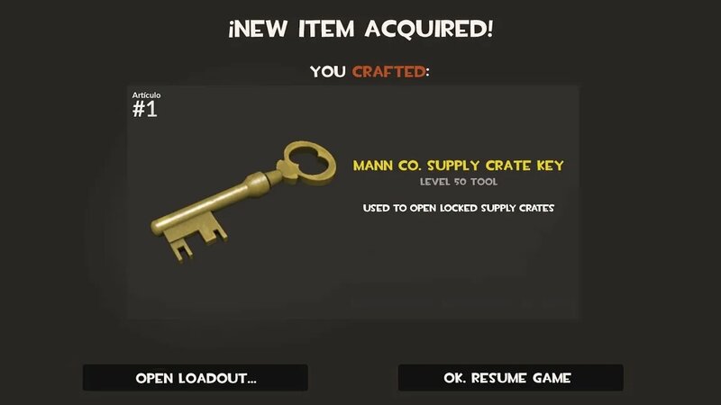 How to Craft a Mann Co. Supply Crate Key in TF2 - Смотреть онлайн в ...