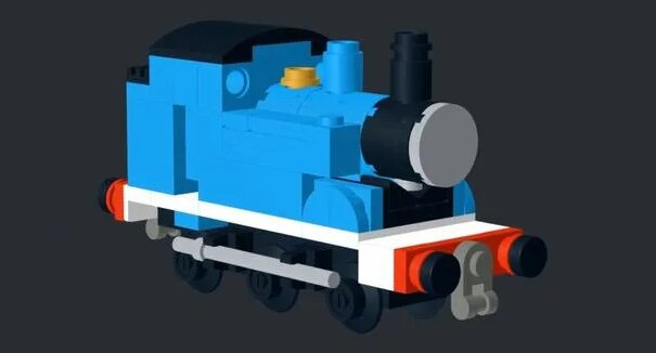 How I made LEGO mini Thomas the Tank Engine - Larry's Lego - Смотреть ...