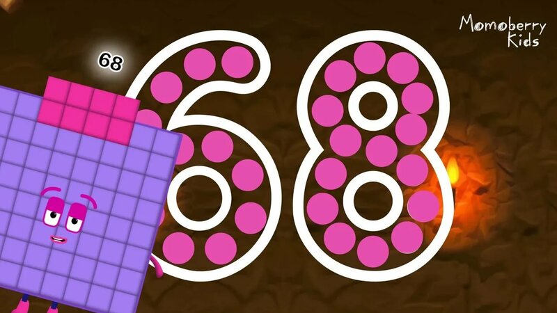 Numberblocks 68 Magic Run - Numberblocks Sixty Eight Adventure | Number ...