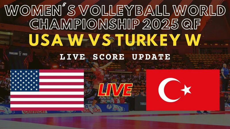 USA vs Turkey Live Scores | FIVB Volleyball Women's World Championship ...