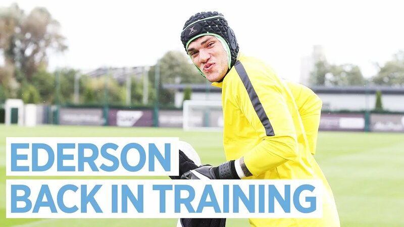 Ederson IS BACK! 💪🏻 | Man City Training