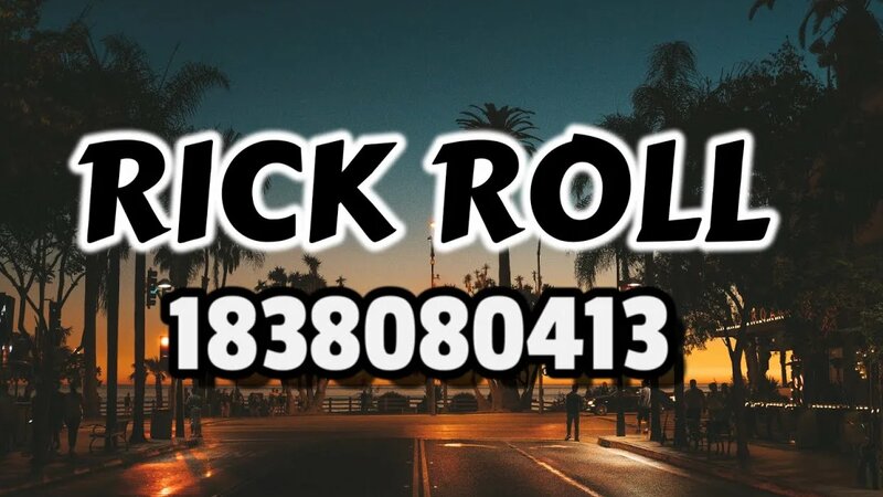 rick roll roblox id | 100+ Roblox Music Codes IDs [Working Bypassed ...