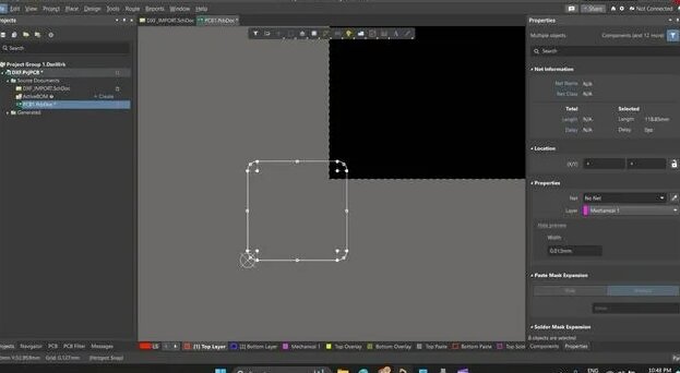 Altium - How to import DXF file and Image file - Смотреть онлайн в ...