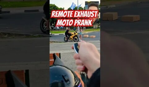 EXiAN Batman | Sportbike exhoust prank #moto #prank #exhaust #funny # ...