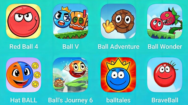 Red Ball 4, Ball V, Ball Adventure, Ball Wonder, Hat Ball, Balls ...