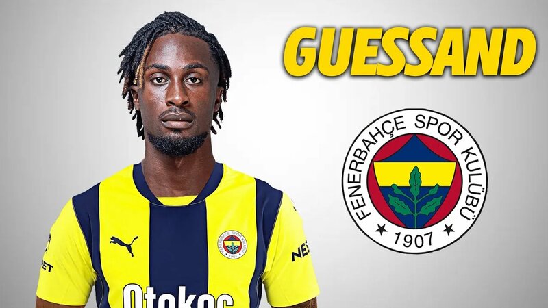 Evann Guessand Fenerbahçe Transfer Target 🟡 2025 🇫🇷 Amazing Skills ...