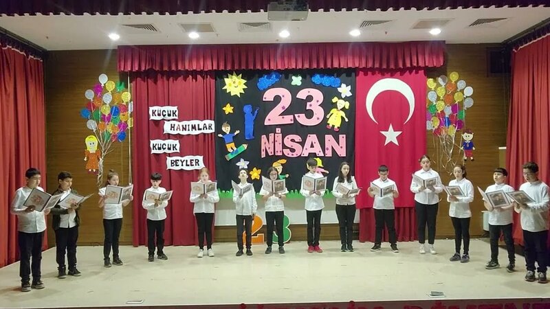 23 Nisan Ulusal Egemenlik ve Çocuk Bayramı Gösterisi - 6.sınıf Oratoryo ...