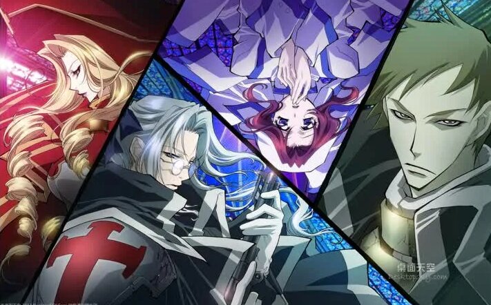 аниме 2005 Кровь триединства 1-12 из 24 Trinity Blood все серии — Видео ...