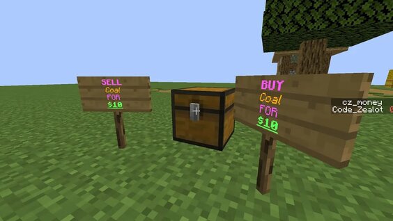 Shop Signs Datapack Minecraft 1.16+ | How to make a datapack in ...