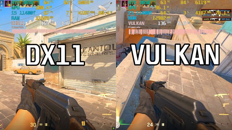 DX11 VS Vulkan | Counter-Strike 2 - Смотреть онлайн в поиске Яндекса по ...