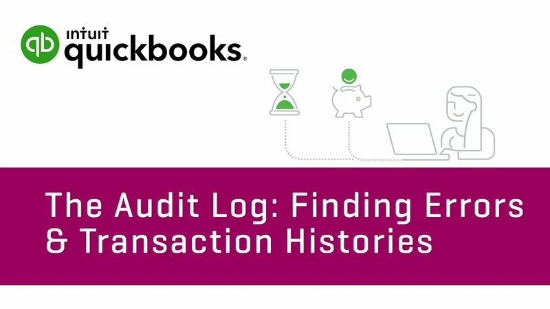 How to use the Audit Log in QuickBooks Online (Tutorial) - Смотреть ...