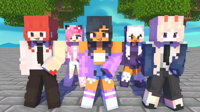 Gasolina YAY Arigato First MEET Aphmau KC Ldshadowlady Makima Power ...
