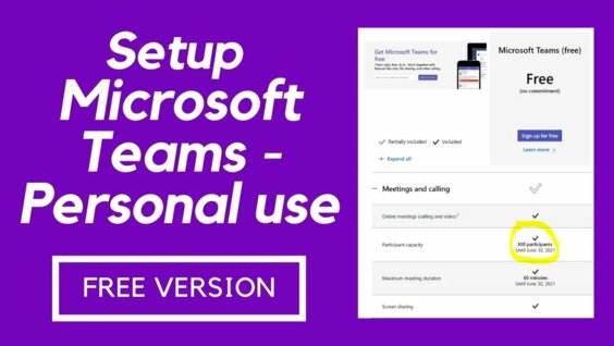 How to setup Microsoft Teams FREE version for Personal in 2022 - EroFound
