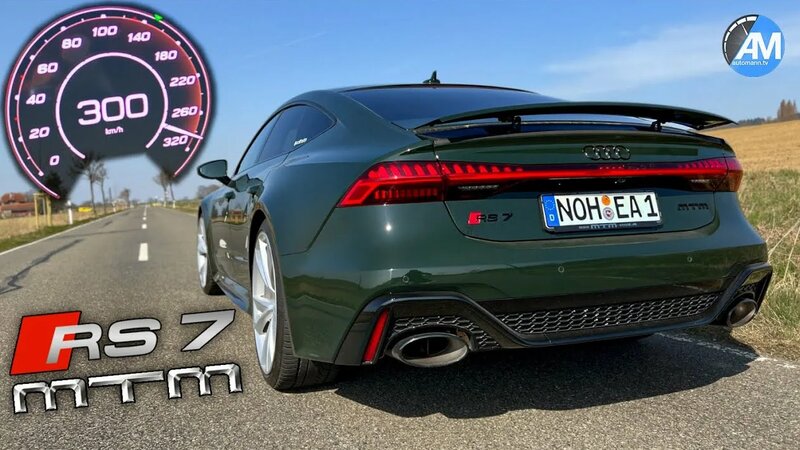 Audi RS7 MTM (722 hp) | 0-300 km/h acceleration🏁 | by Automann in 4K
