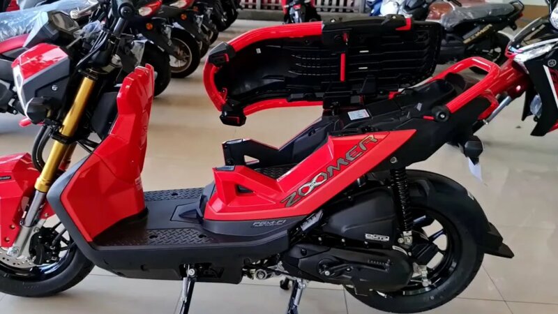 Honda Zoomer X Red-Black