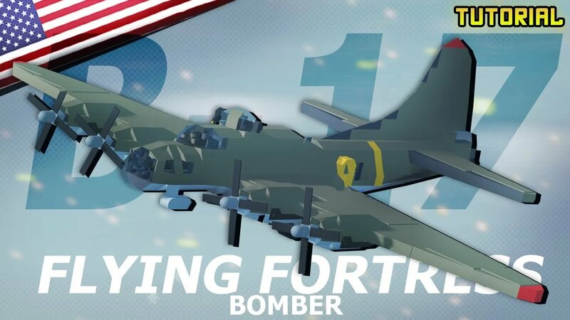 B-17E Flying Fortress Bomber | Plane Crazy - Tutorial - Смотреть онлайн ...