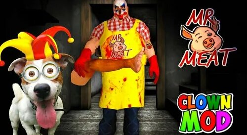 Мистер Мит Клоун Мод Mr. Meat Mod Clown Полное прохождение + концовка ...