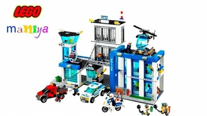 Видео LEGO City set 60047 Police Station review Speed Build | OK.RU ...