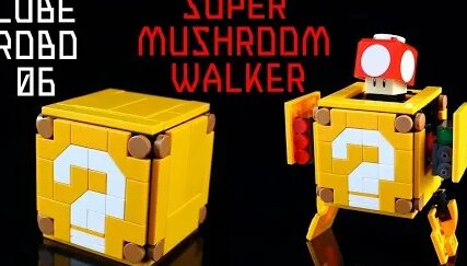 LEGO Transform Mech/CUBE-ROBO 06[Super Mushroom Walker] - Смотреть ...